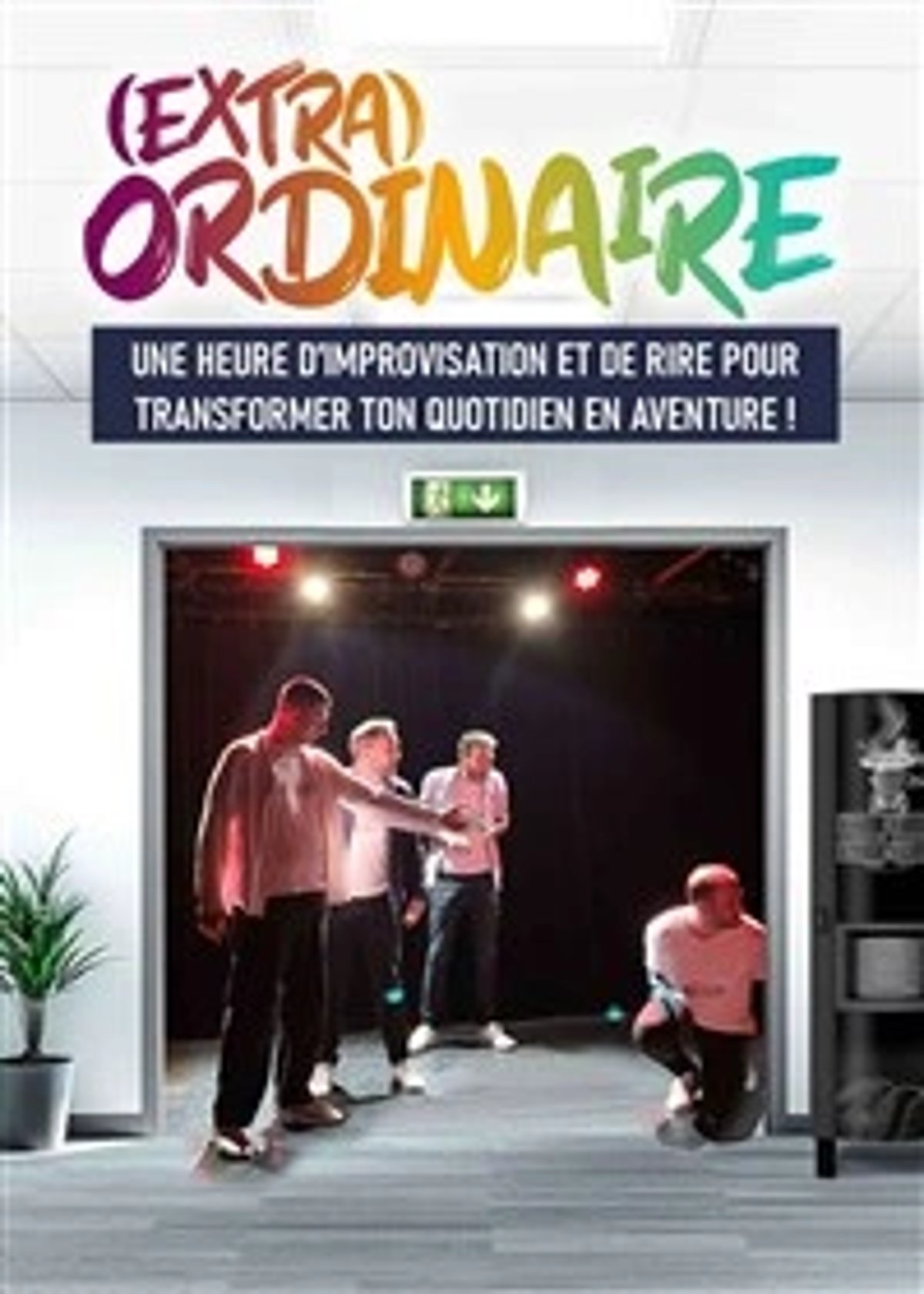 Spectacle d'improvisation (Extra)Ordinaire à Lyon — 24 avr. 27